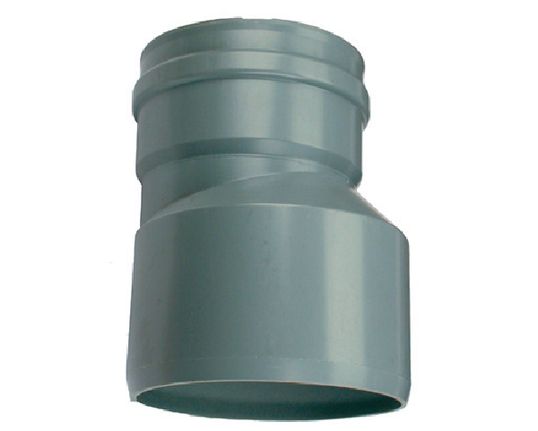 PVC Afvoer Verloopstuk 200 x 250 mm Mof/Spie Excentrisch SN4 | Daruma Koi