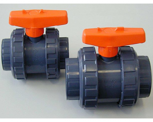 PVC Kogelkraan met dubbele Wartel 40 mm | Daruma Koi